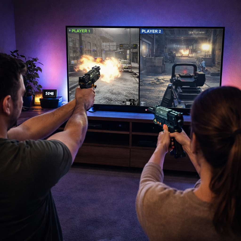 Arcade Strike™ Retro Pistol – Arcade Strike Co.